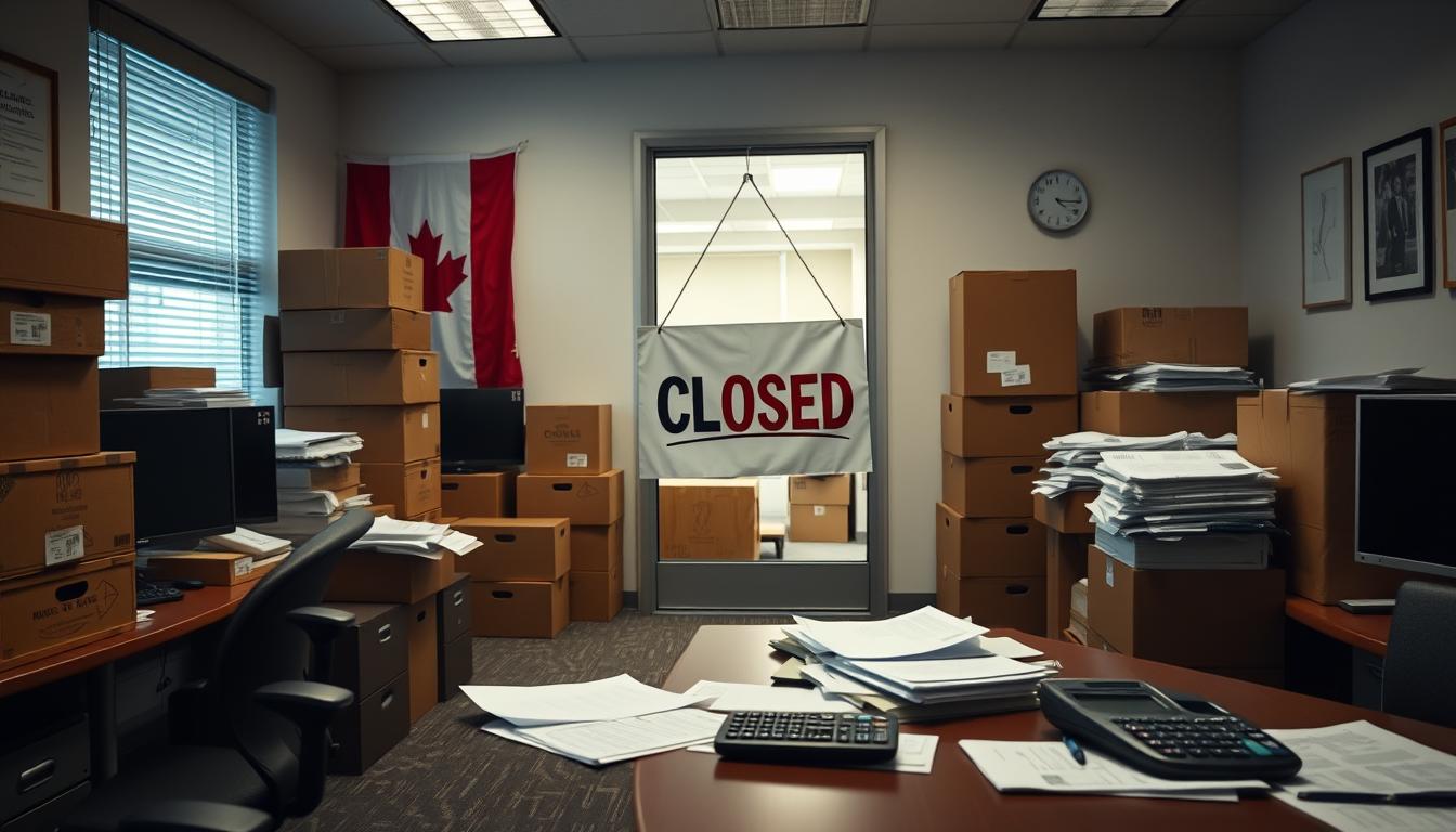 The Steps to Closing a Business in Canada